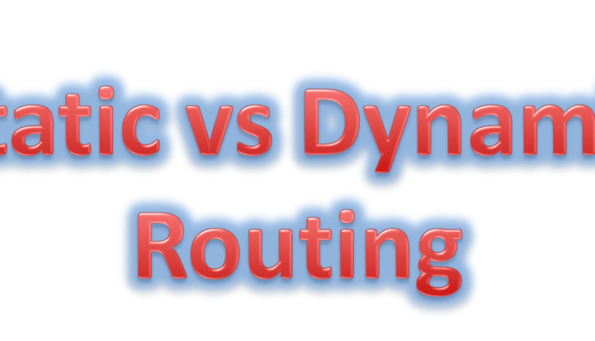 Advantages Of Dynamic Routing Archives Networkustad