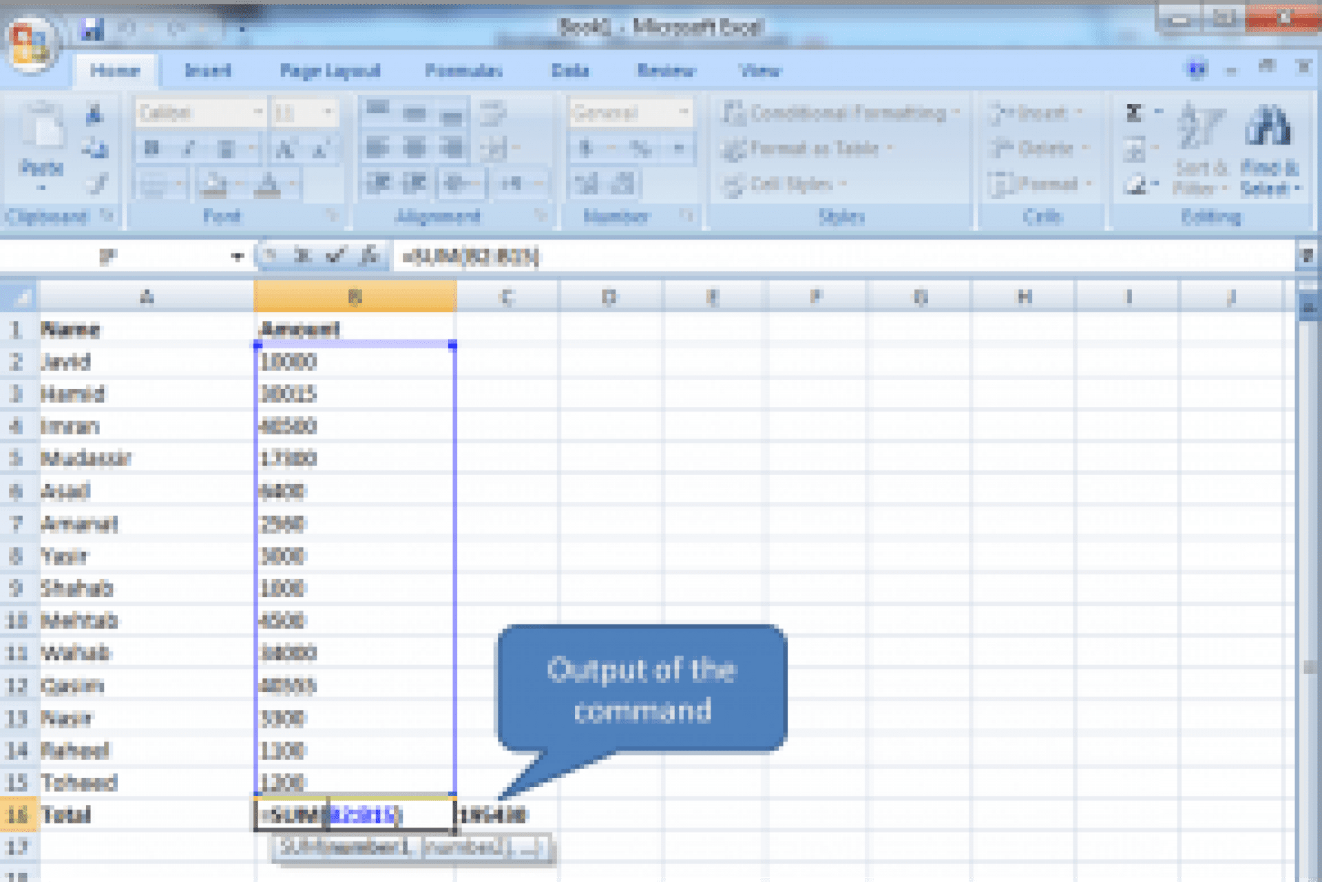 3 Excel Formula SUM Subtraction Average NetworkUstad